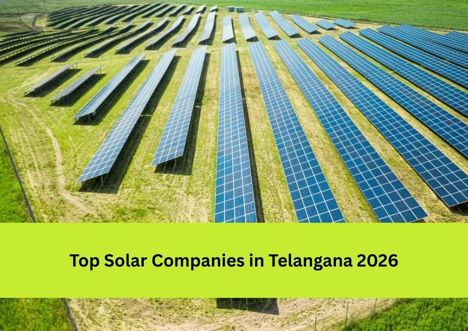 List of Top 10 Solar Companies in Telangana 2026 – Bluebird Solar