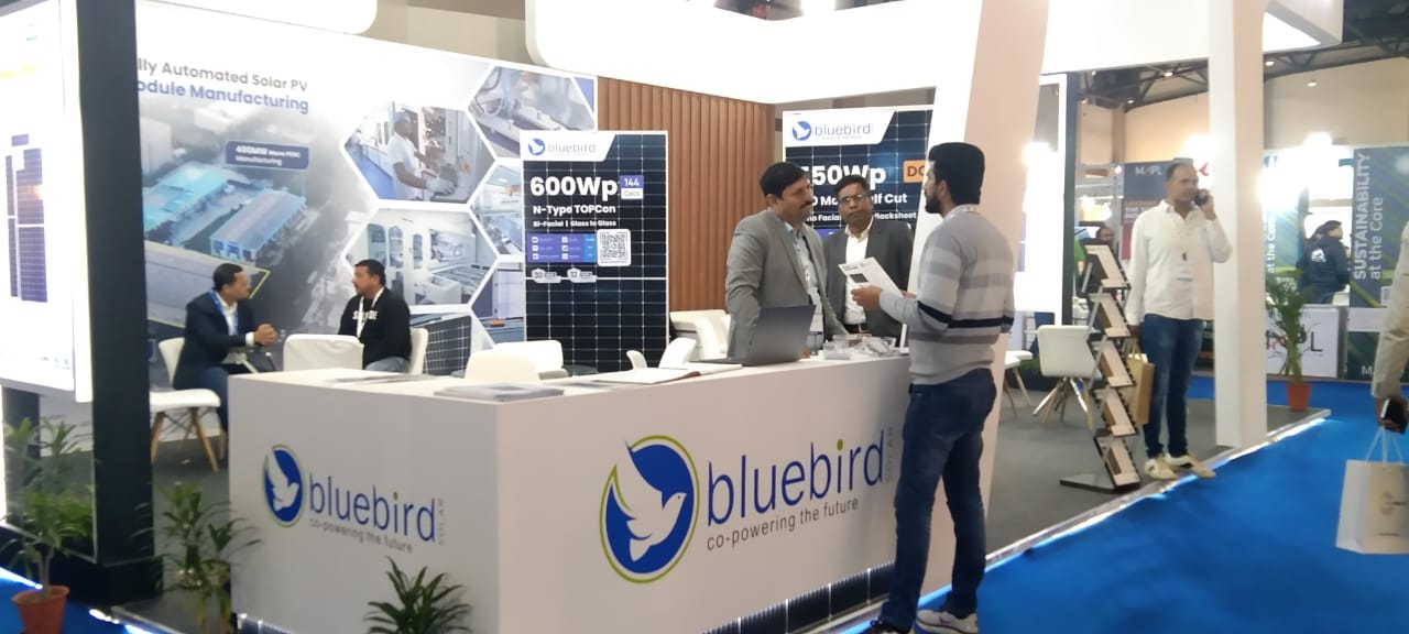 Bluebird Solar Shined Bright at Bharat Solar Expo 2025 in Jaipur