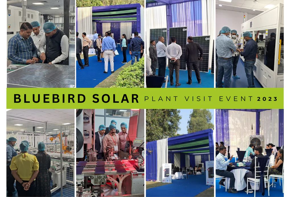 Bluebird Solar Plant Visit & Product Launch Event